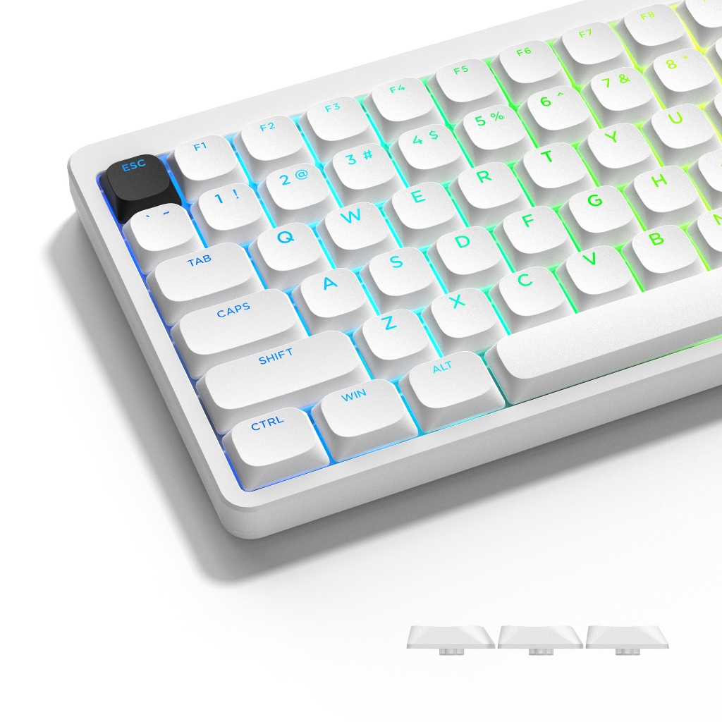 WOMIER Low Profile Keycaps 143 Keys - Custom Keycaps, ISA Horizon ...