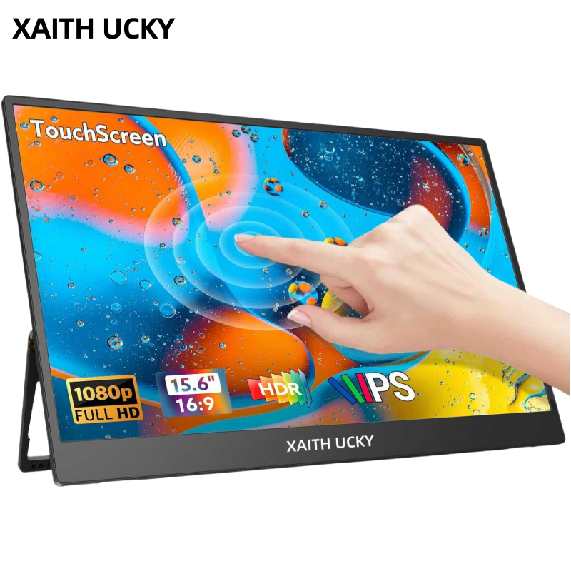 XAITH UCKY Portable monitor touch 11.6 14 15.6 16 inch 1080P FHD USB-C ...
