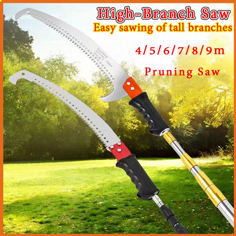 High Branch Saw High Altitude Branch Pruning Saw Telescoping Garden Saw ...