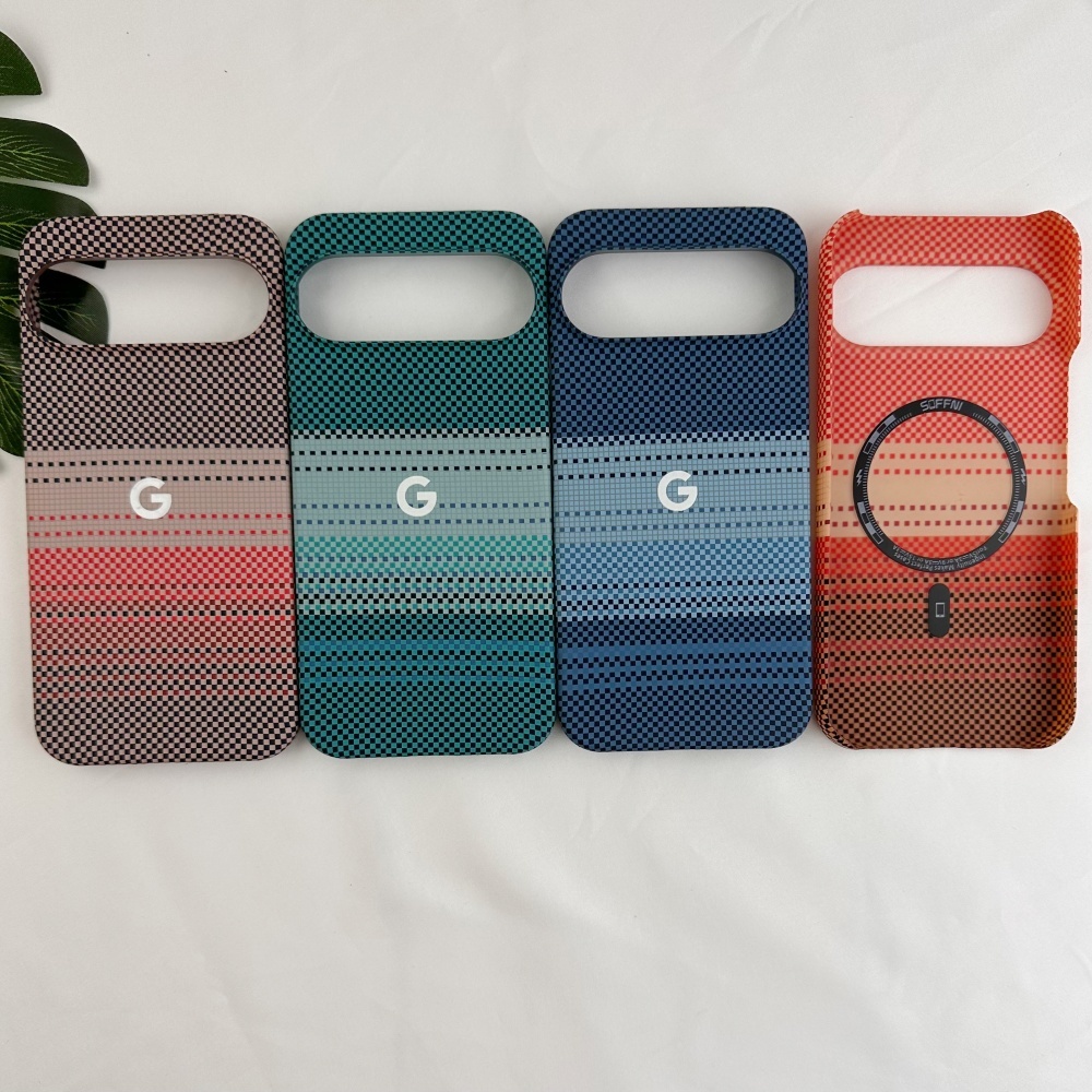 Luxury Carbon Fibre Stripe Sunset Series Wireless Charging Magnetic ...