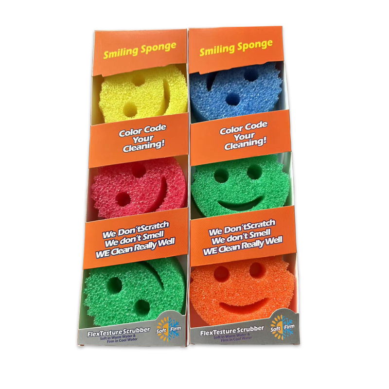 Scrub Daddy Colors FlexTexture Scrubber Orange Sponge | Shopee Philippines