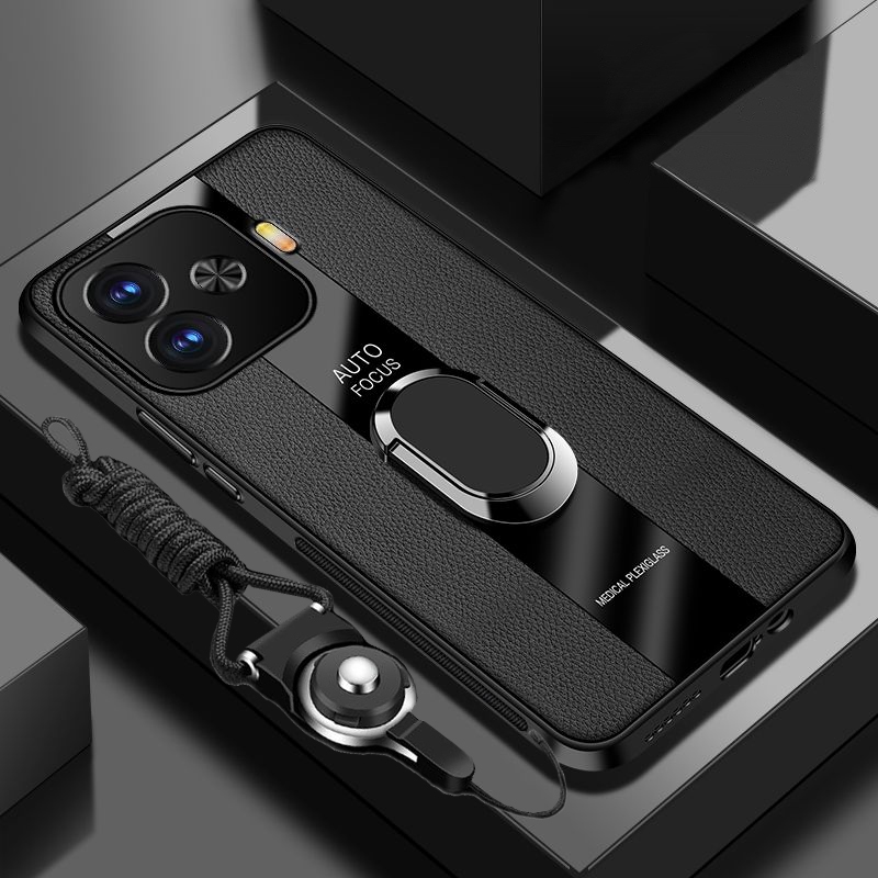 For iQOO Z7 Z8X Z8 Z9 Turbo Z9X Z10 Turbo Plus Z10 Turbo Pro Phone Case Armor Car Magnetic Metal ...