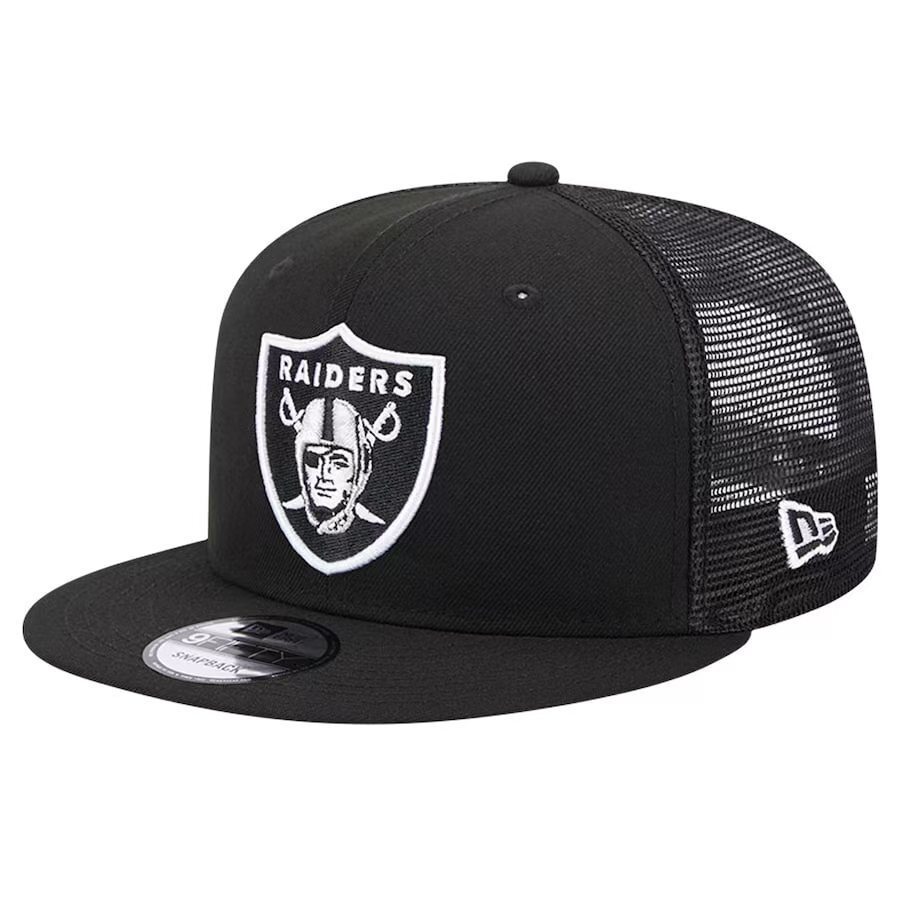 NFL Raiders Raiders Hat NEW ERA Net Cap Camouflage Hat Hip Hop Rap ...