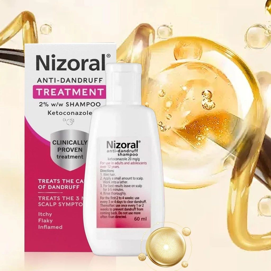 Nizoral Anti-Dandruff Shampoo 2% w/n Ketocanazole 60ml Gentle Haircare ...