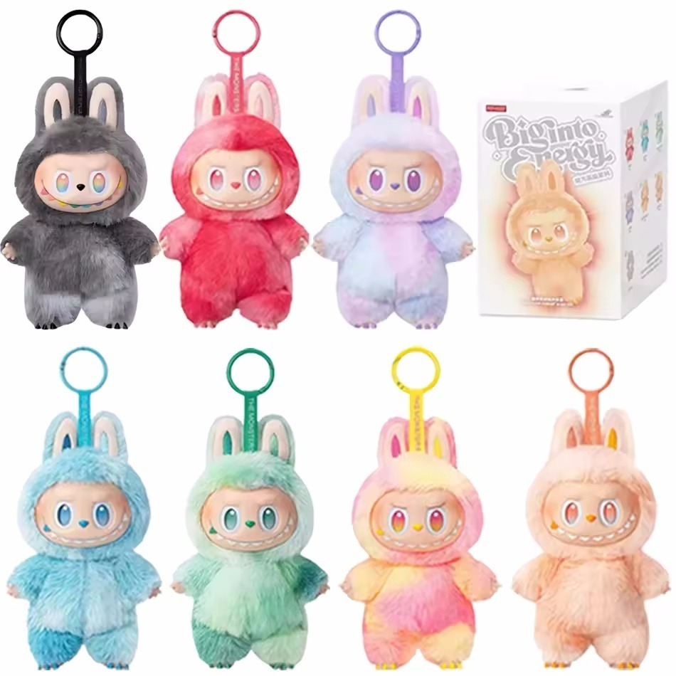 Labubu 3.0 Third Generation Bubble Labubu Macaron Heartbeat Sitting ...