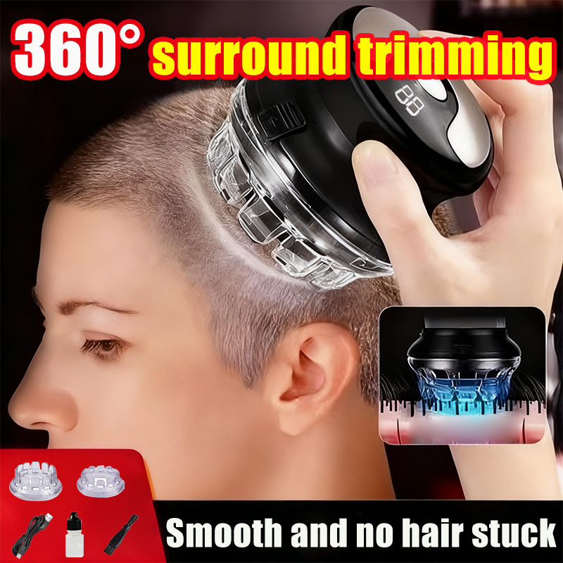 One minute haircut hair clipper Easy haircut with one hand clipper for ...