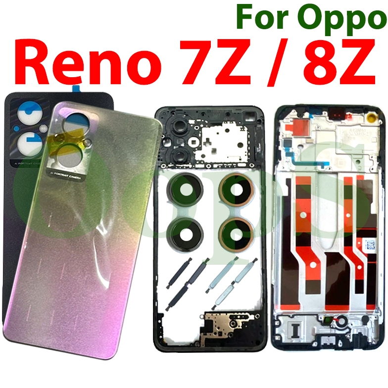 For OPPO Reno 7Z 5G cph2371 / 8Z 5G CPH2457 Phone LCD Front Middle ...