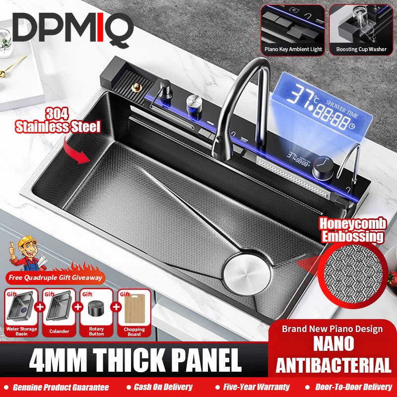 4MM Kitchen sink Big single slot SUS304 stainless steel honeycomb ...