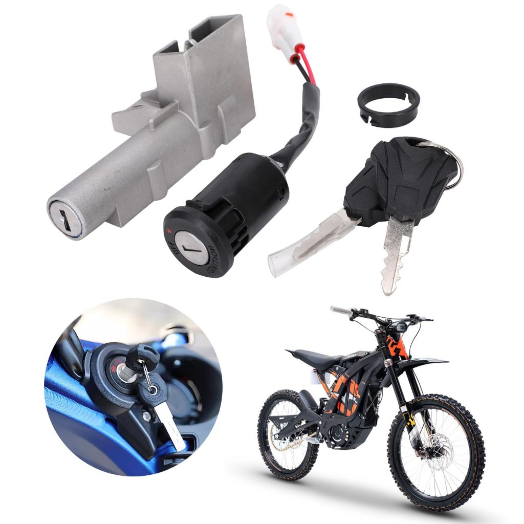 Electric Dirt Bike Ignition Key Switch Set for Surron Sur Ron LBX Light ...