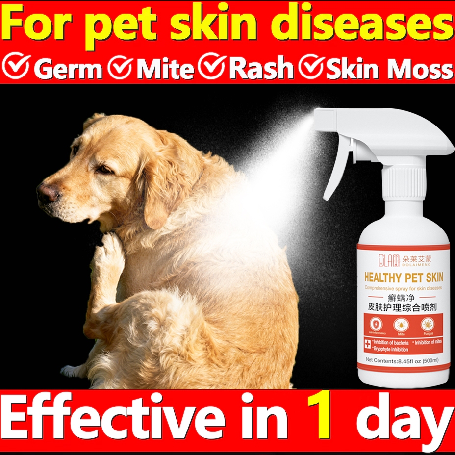 [Veterinary Recommended] Pet Skin Treatment Spray 500ml Dog Spray For ...