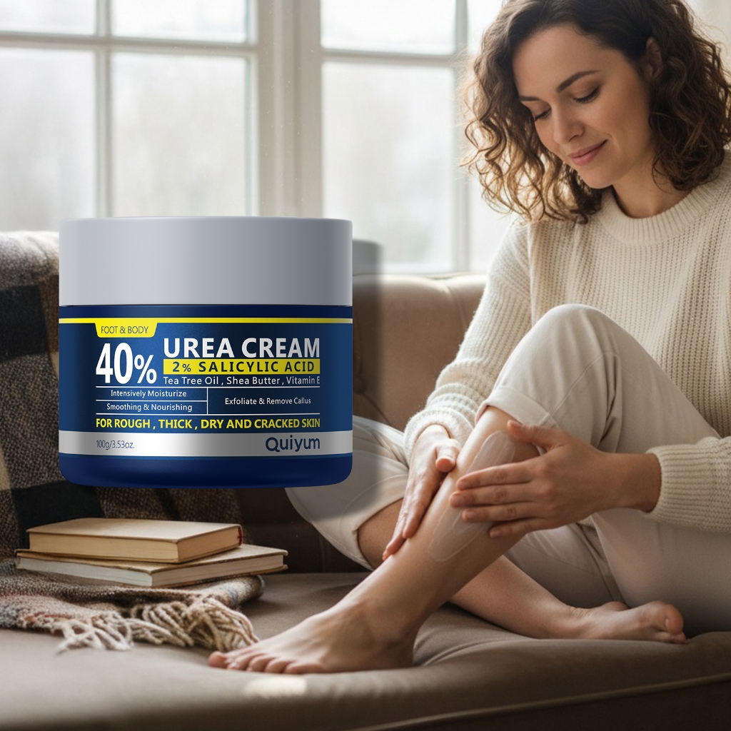QUIYUM 40% Urea Cream 100g Intensively Moisturize For Body&Foot ...