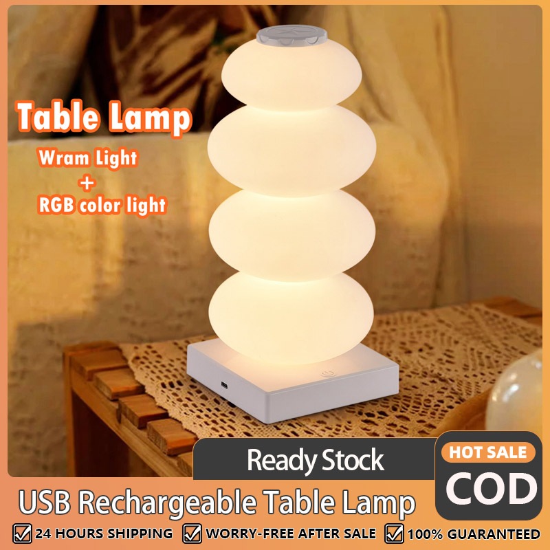 RGB Dimming Atmosphere Light | Minimalism Decorative Table Lamp ...