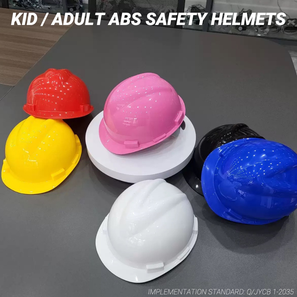 ABS Safety Helmet Hard Hat Kids And Adult Safety Helmet Heavy Duty ...