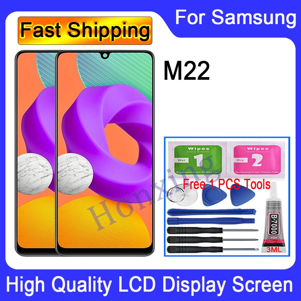 OLED TFT Samsung Galaxy M22 LCD Display Touch Screen With Frame ...
