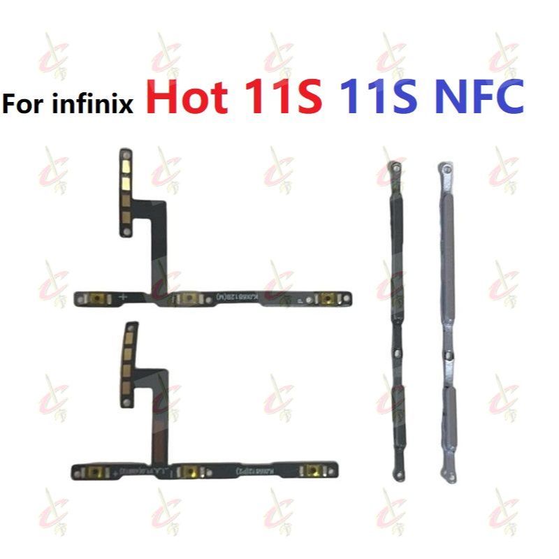 Power switch volume button on off flex for infinix Hot 11s NFC X6812 ...