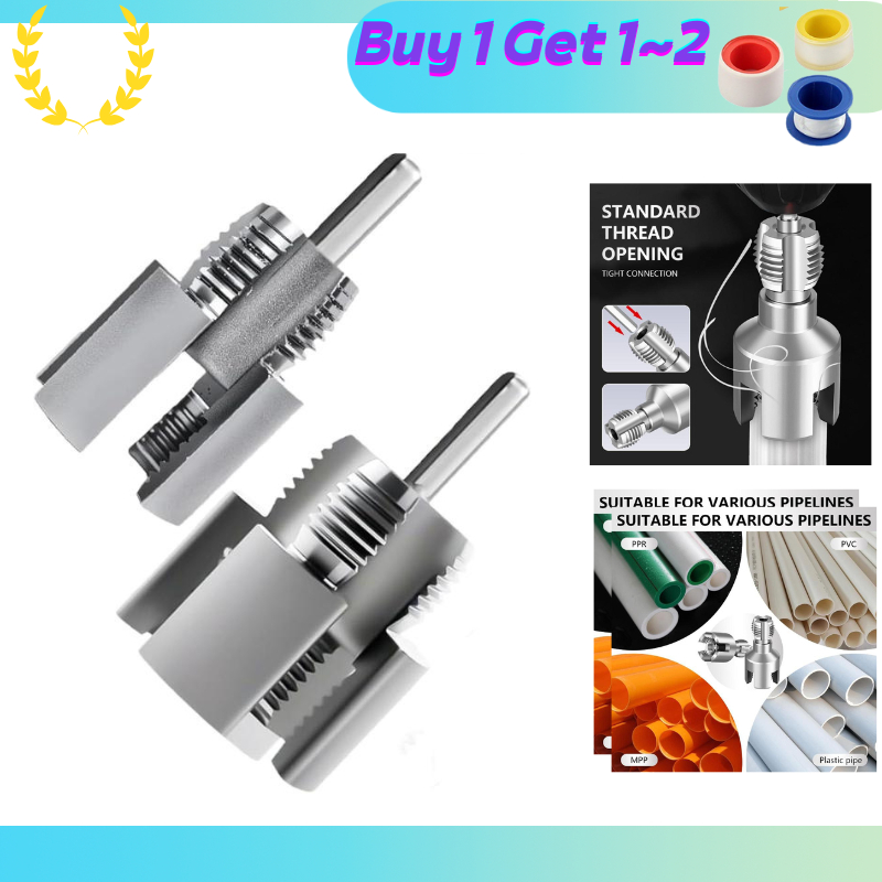 [HOT] Integrated Internal & External Pipe Dual Head Threading Tool For ...