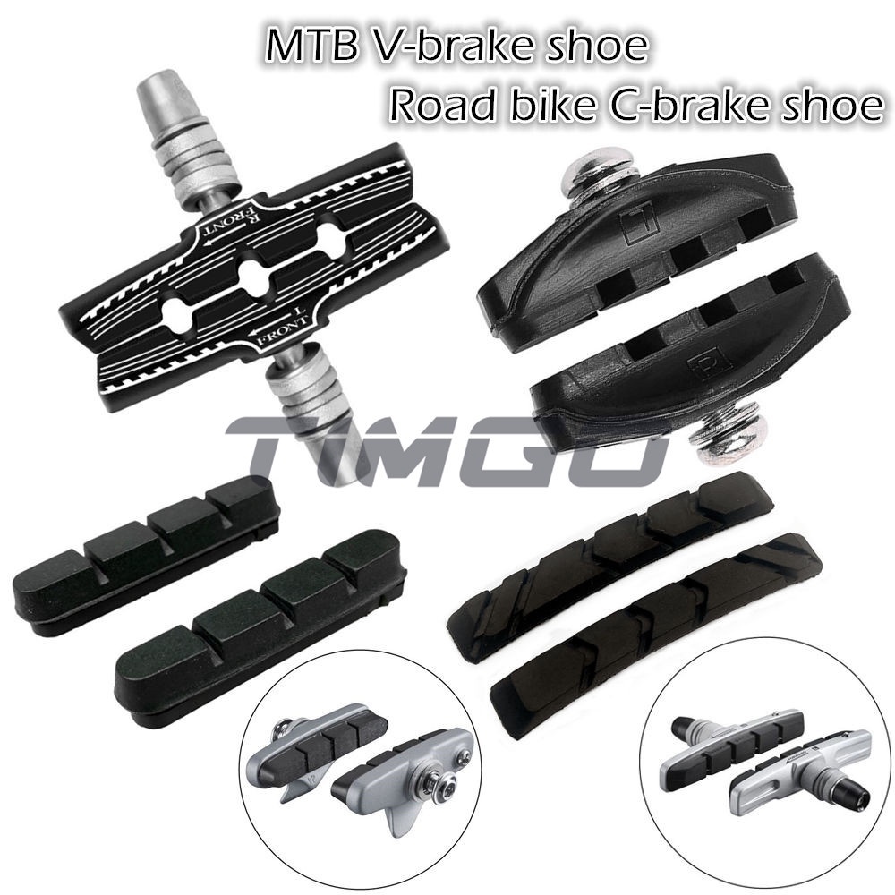 High quality MTB Road Bike V-Brake C-Brake Caliper Brake Shoes Rubber ...