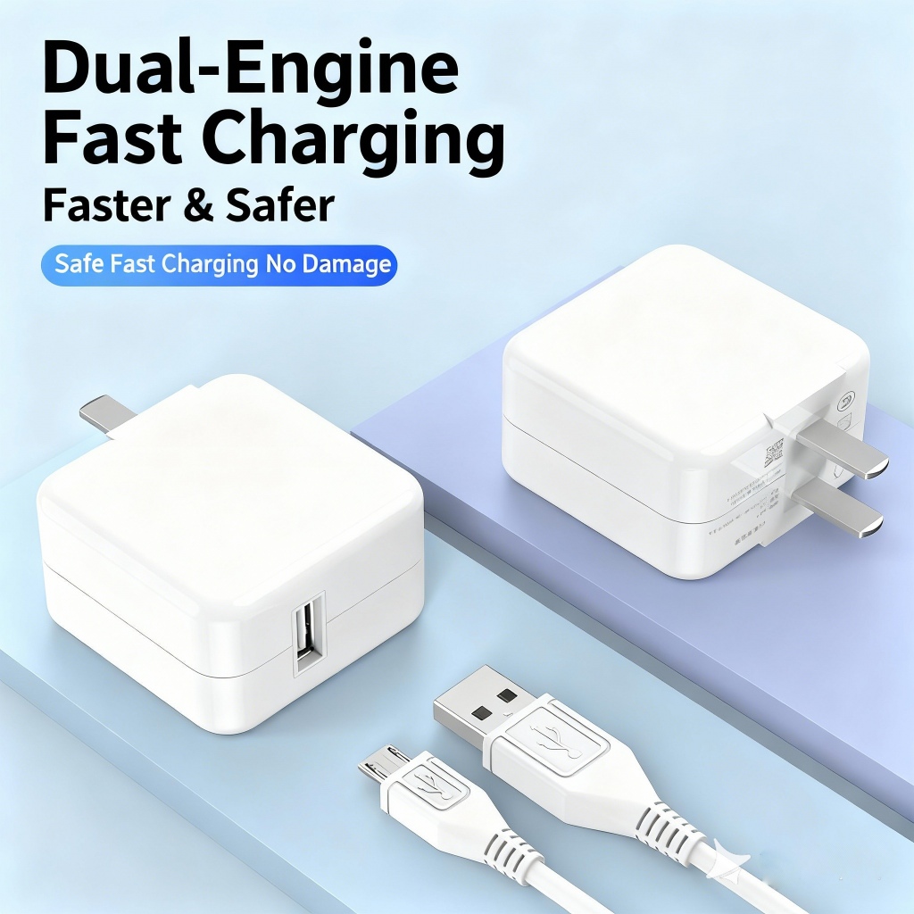 Mobile Phone Charger Type-C Super Fast Charging Power Adapter MircoUSB ...