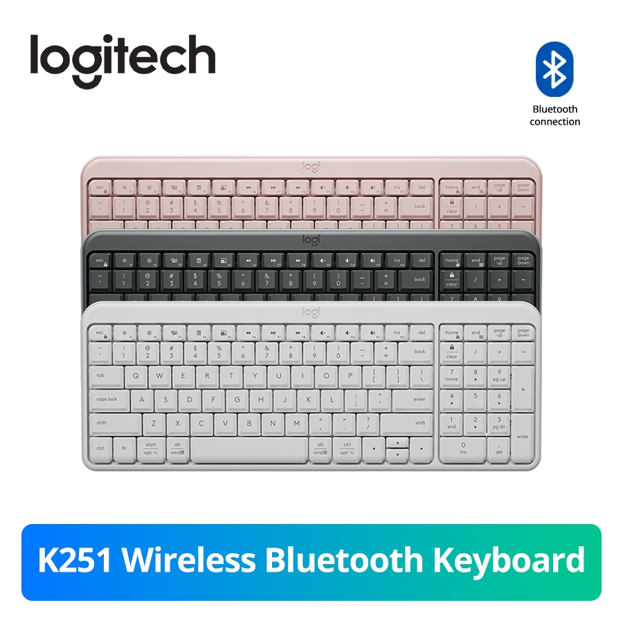 LOGITECH K250 K251 Compact Wireless Keyboard Bluetooth | Shopee Philippines