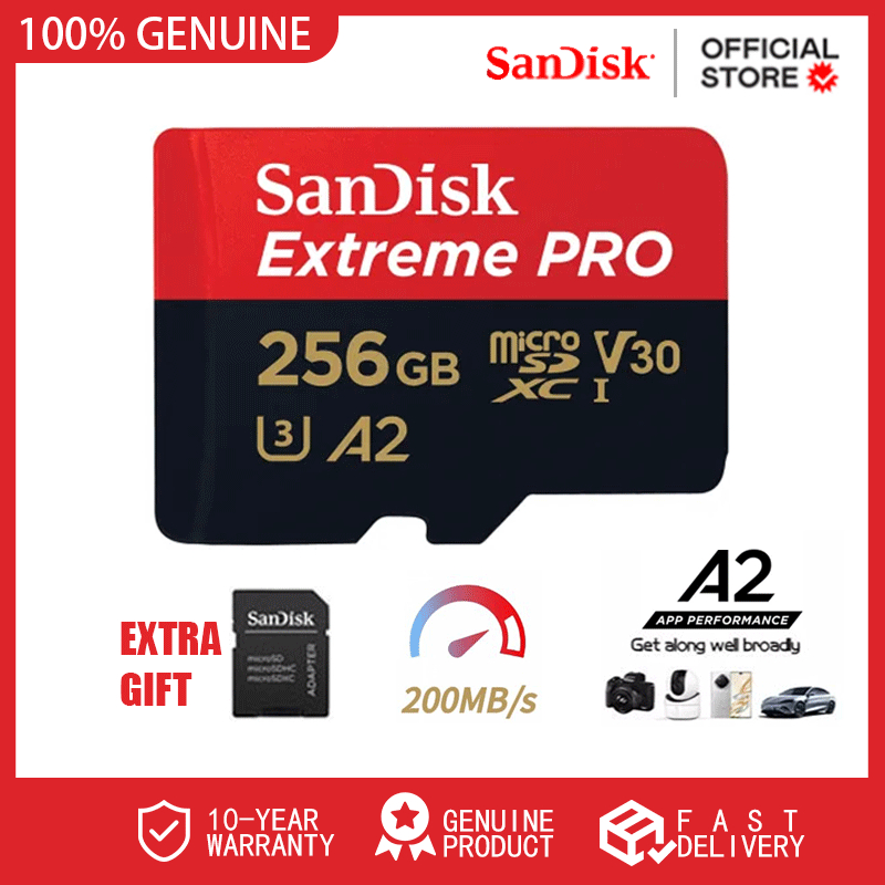 SanDisk Extreme PRO Memory Card Micro SD card UHS-I Card for Mobile ...