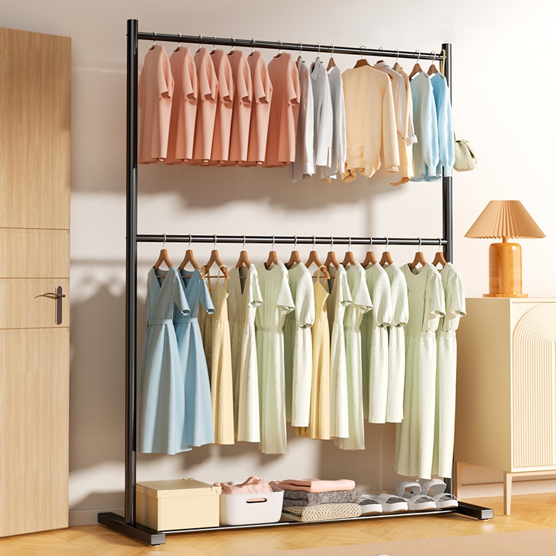 OKK Double Layer Metal Clothes Hanger Drying Rack Sampayan Hanger ...