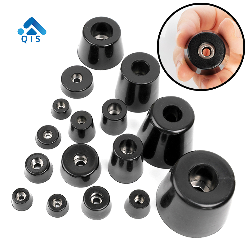 Black Rubber Stopper Anti Slip Feet Pad,Furniture Floor Protective ...