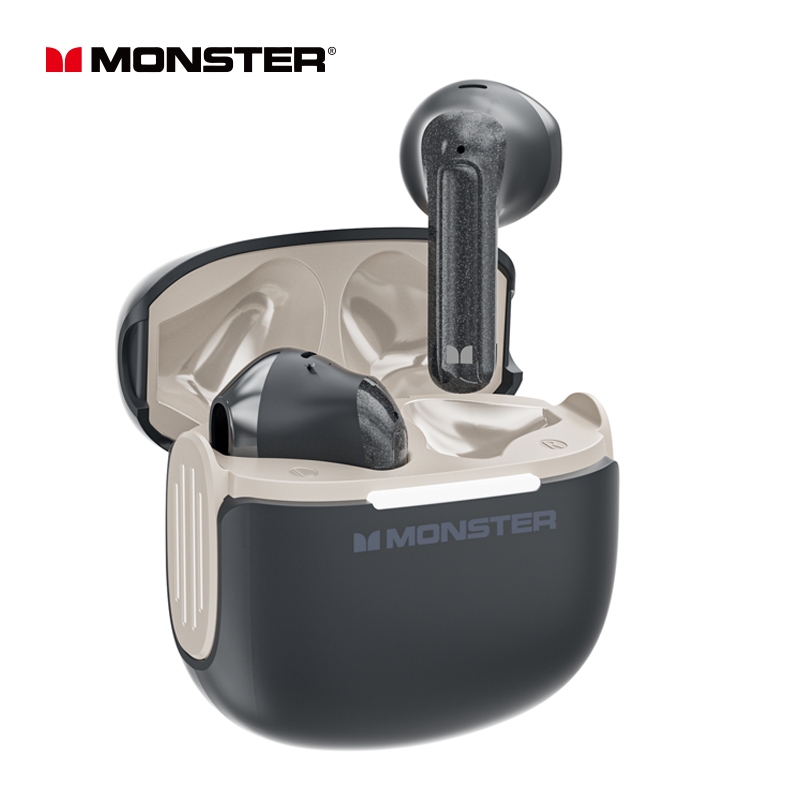 Monster GT15 Bluetooth Earphone TWS Stereo HD Calls HiFi Sound Long ...