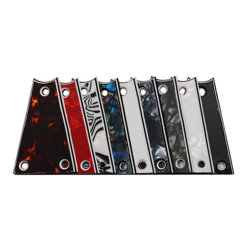3 Ply Triangle Guitar Truss Rod Cover 42.5x30MM 3 Hole Truss Rod Plate ...