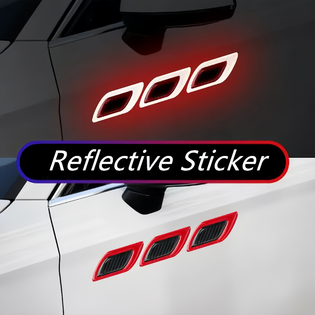 Reflectorized Sticker para sa Kotse Bumper | Safe sa Night Driving ...