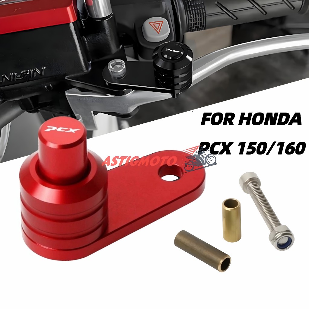 For HONDA PCX150 PCX 160 CNC Aluminum Motorcycle Brake Lever Parking ...