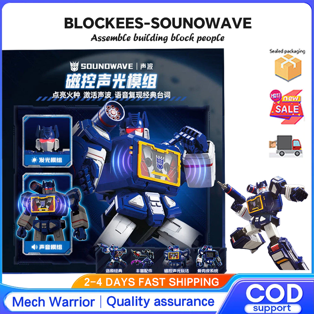 Blockees-SOUNOWAVE.Sonic Model Pluco Legendary Edition Assembly ...