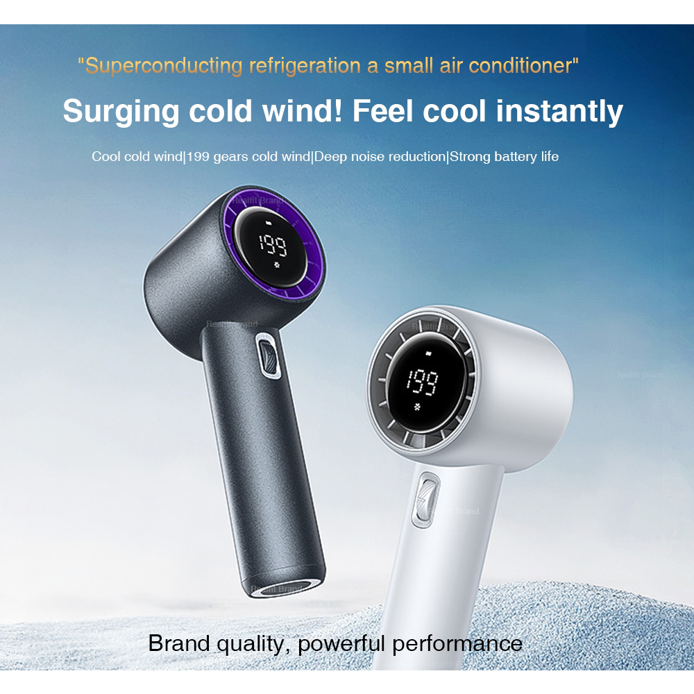 TOYA Handheld Fan Pro1/Pro1S Mini Fan Rechargeable Jet Fan Strong Wind ...