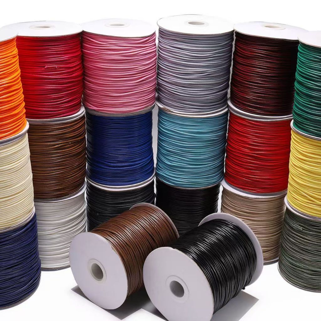 10m Korean wax thread cotton thread wax leather rope for DIY jewelry ...