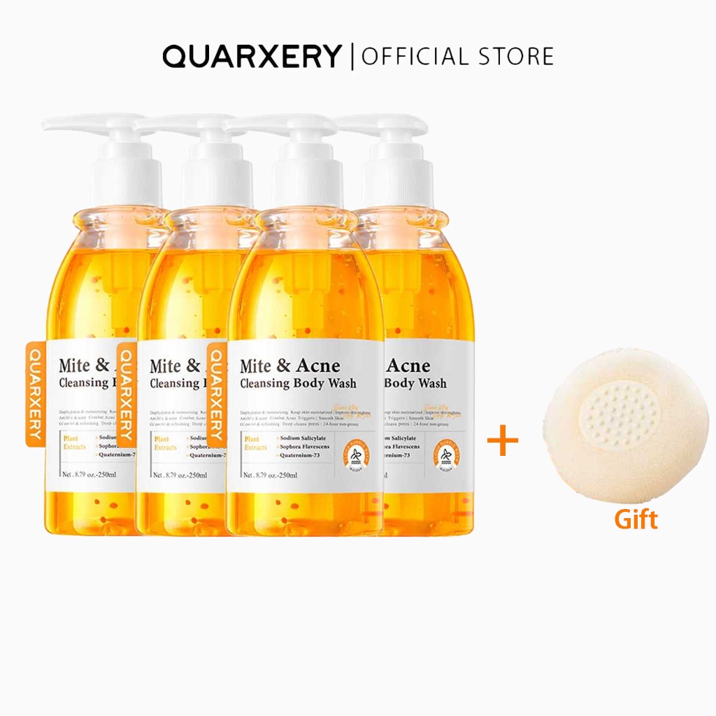 QUARXERY Anti Mite And Acne Body Wash Antibacterial Shower Gel Repair ...