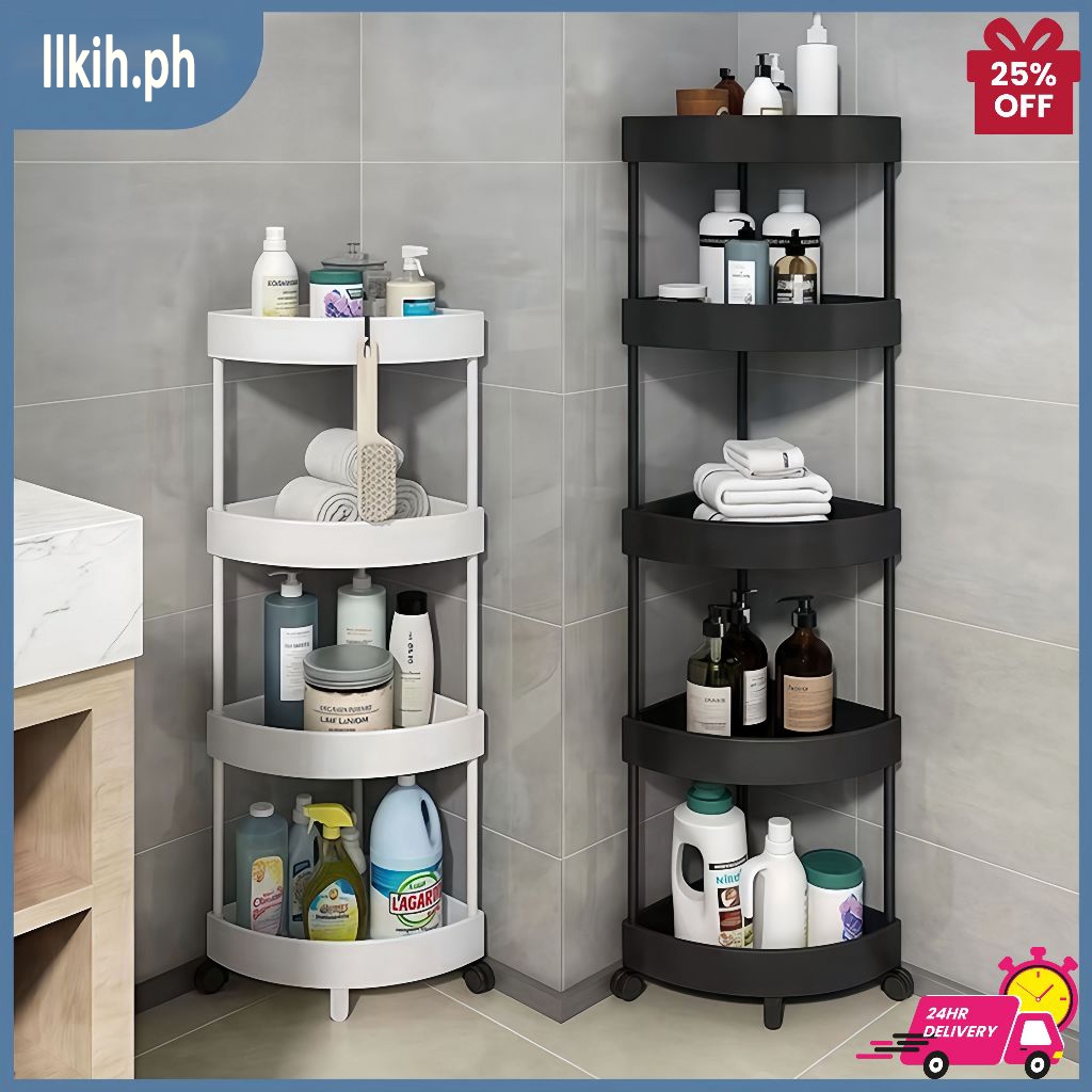 Bathroom Organizer Rack Toiletries Organizer Comfort Room Corner ...