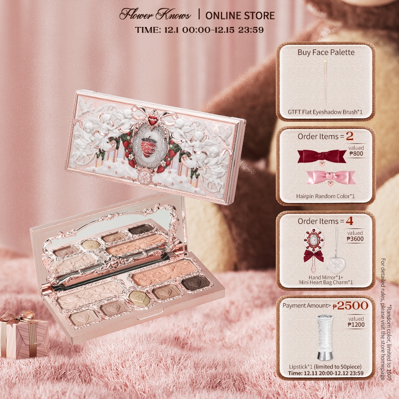 Strawberry Cupid Collection Make-up Palette 14g | Shopee Philippines