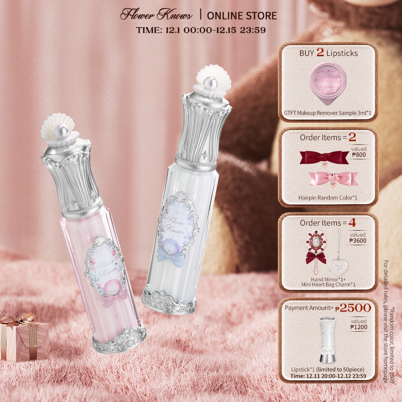 Flower Knows Shell's Jewel Collection Nourishing Lip Glaze 4.8ml ...