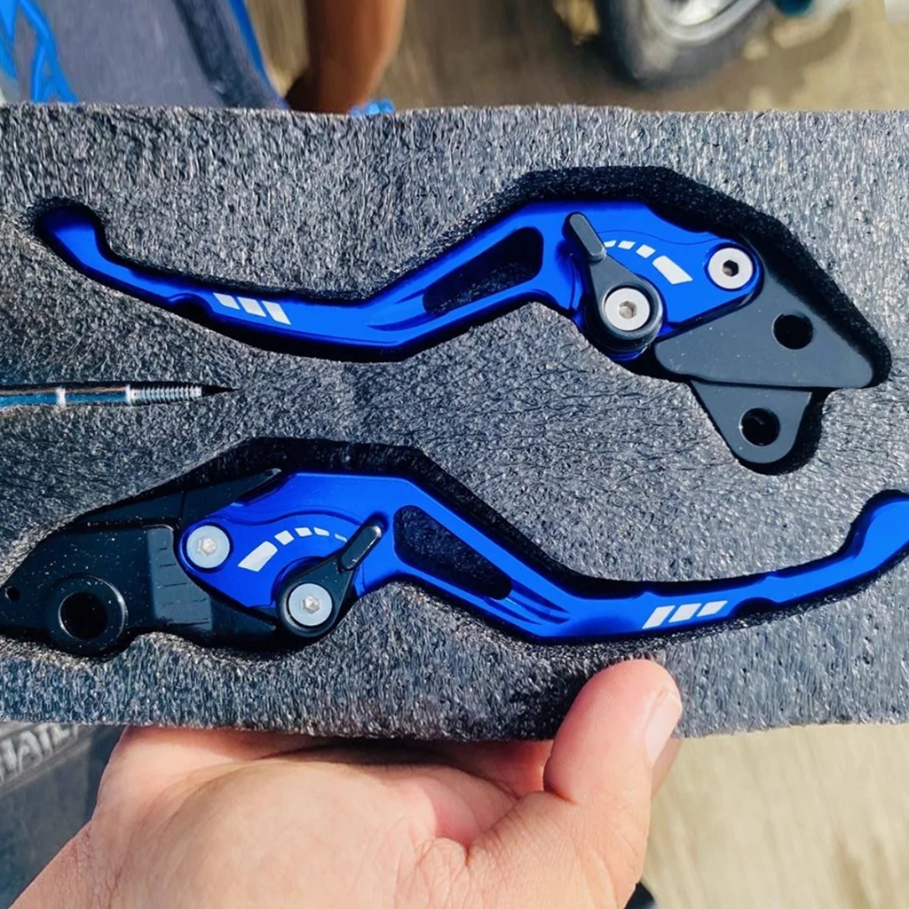CLICK V2 / CLICK V3 COMBI CNC ALLOY BRAKE LEVER SET FOR HONDA CLICK V2 ...