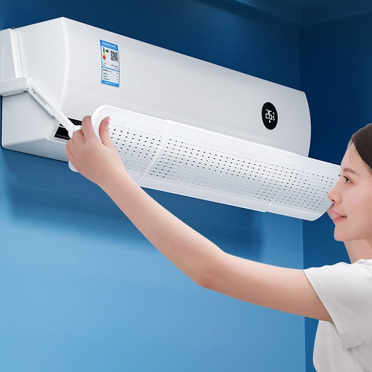 Aircon Wind Deflector Retractable Air-Conditioning Windscreen Anti ...