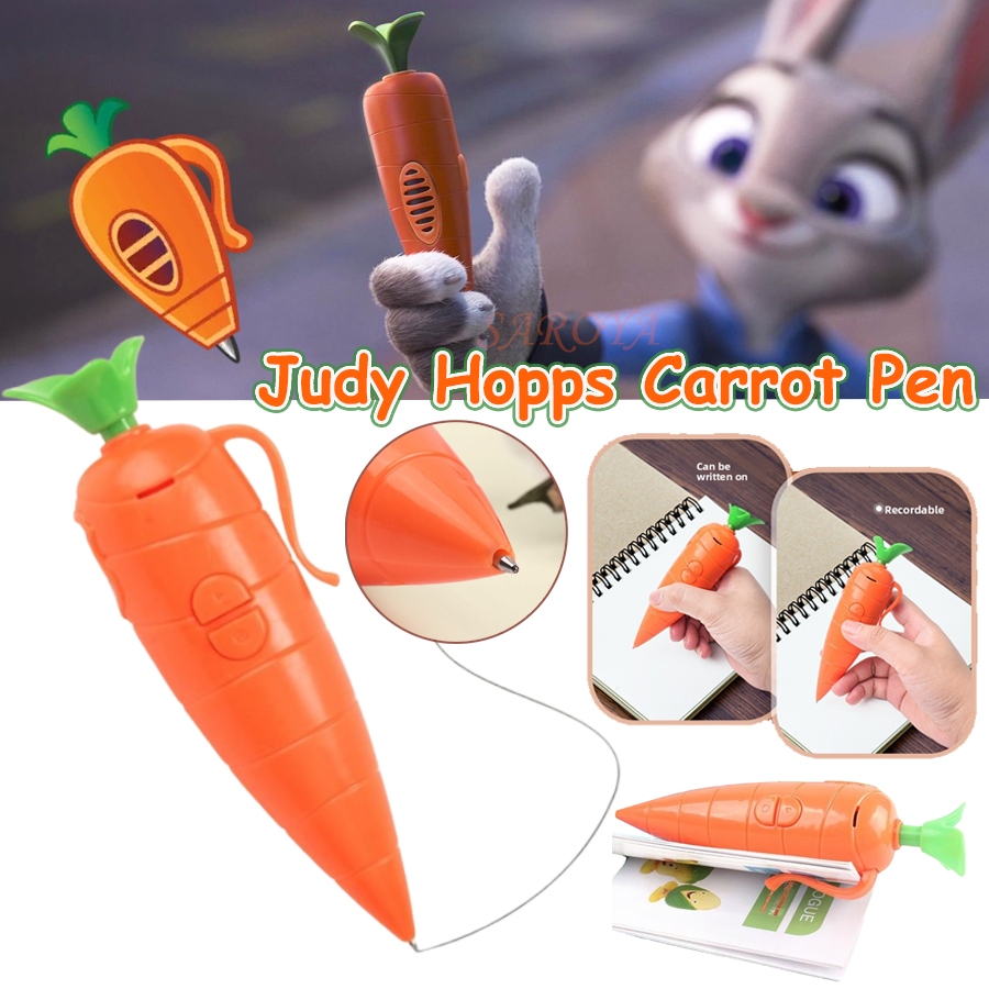 Zootopia Judy Carrot Voice Recorder Pen with Real Sound Recording ...