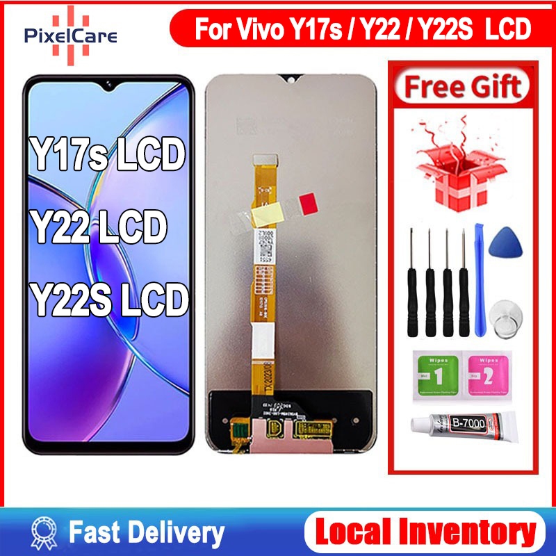 Pixelcare LCD With Frame For Vivo Y17s /Y22/Y22S LCD Display Touch ...