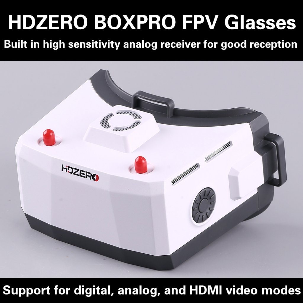 HDZero BoxPro/BoxPro+ - Ultimate FPV Goggles with Low Latency & High Sensitivity Receiver ...