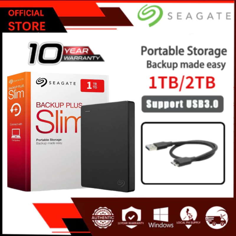 Seagate Original 1TB 2TB External hard drive One Touch with Password ...