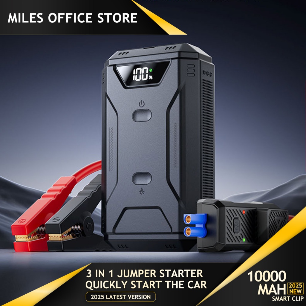 Jump Starter 10000mAh 12V Jump Starter For Car Motorcycle With Power ...