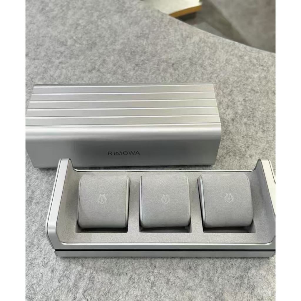 RMW Watch Box Aluminum Alloy Material Watch Box Black Silver | Shopee ...