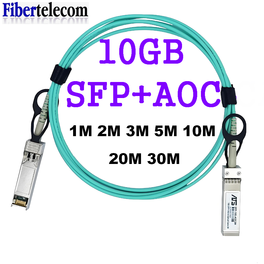 10G SFP+ AOC Cable 1m 2m 3m 5m 10m Active Optical Cable Module SFP+ to ...