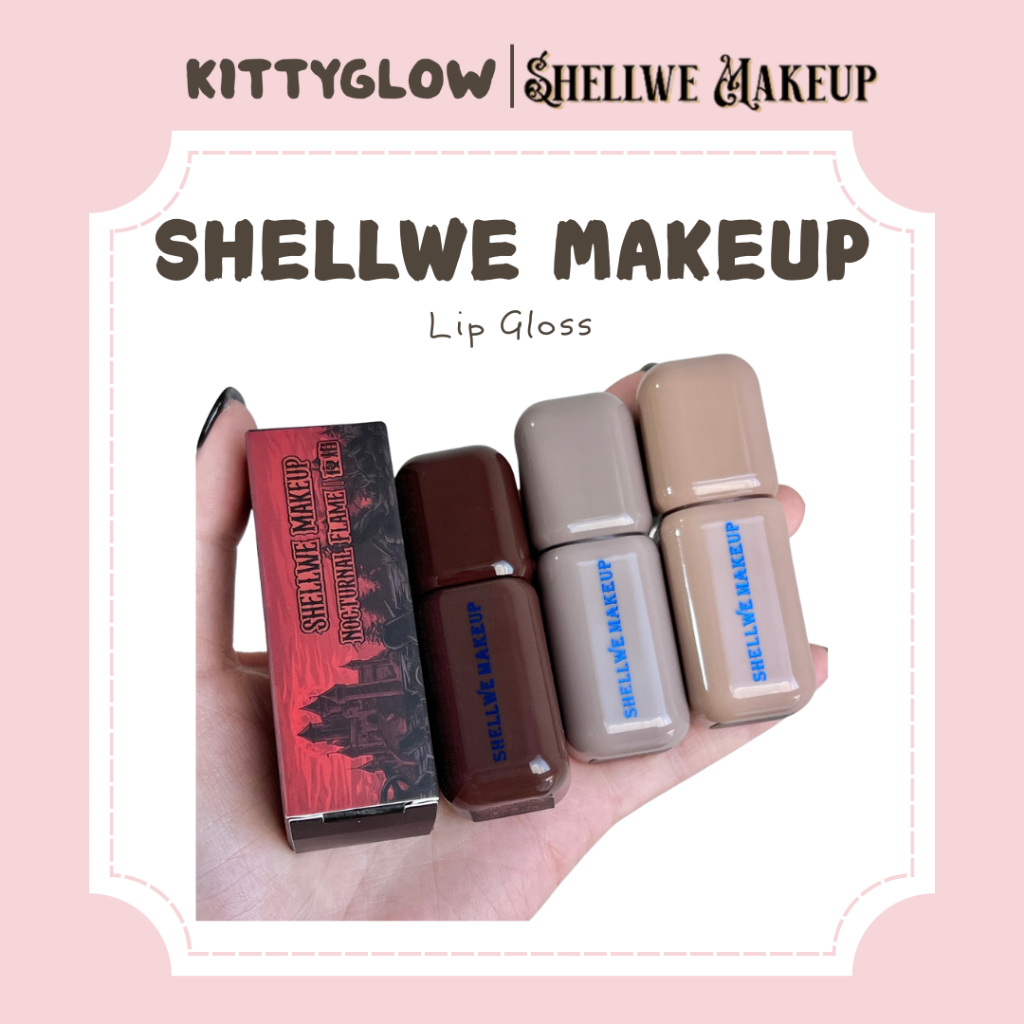 SHELLWE MAKEUP x GHOUL Lip Gloss | Shopee Philippines