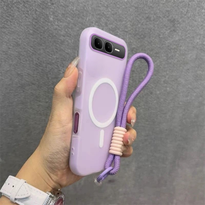 New Magnetic For Tecno Spark Slim POVA SLIM Phone Case ice Mist Frosted ...