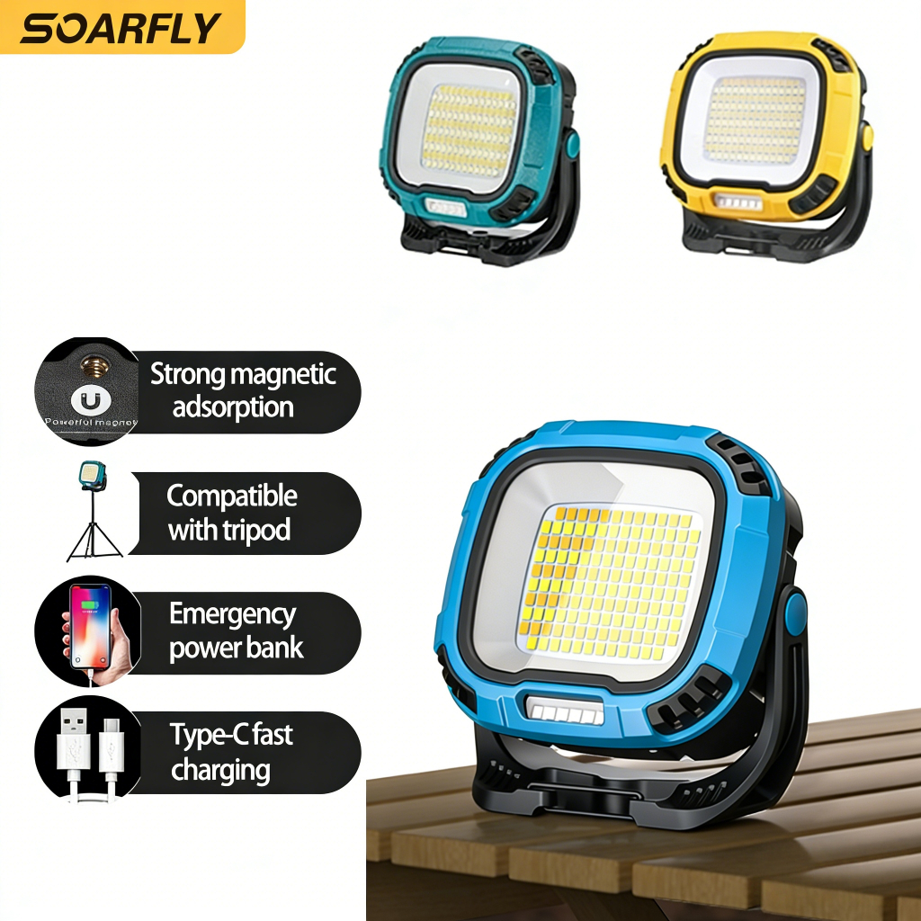 SOARFLY Upgraded multifunctional work light with strong magnetic tape ...