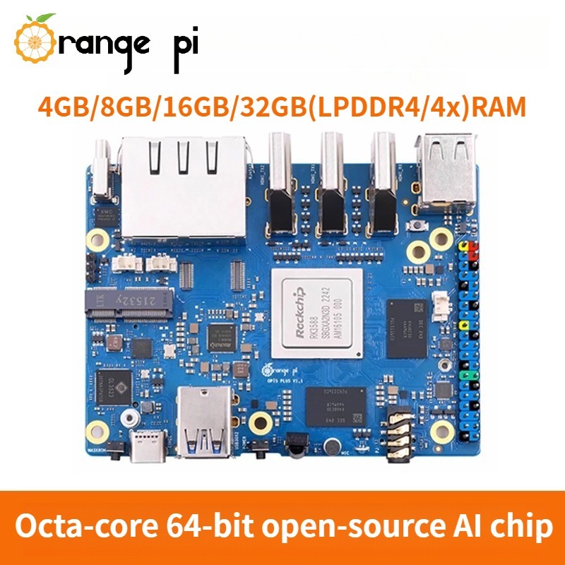 Orange Pi 5 Plus 4GB/8GB/16GB/32GB Development Board Orange Pie Memory ...